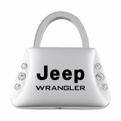 Jeep Wrangler Clear Crystals Purse Shape Key Chain Key-ring Keychain | eBay