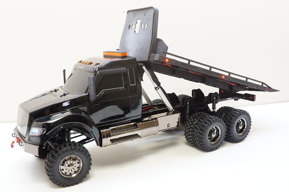 Functional Rollback Moving Tilt Bed Kit Upgrade for Traxxas TRX6 ...