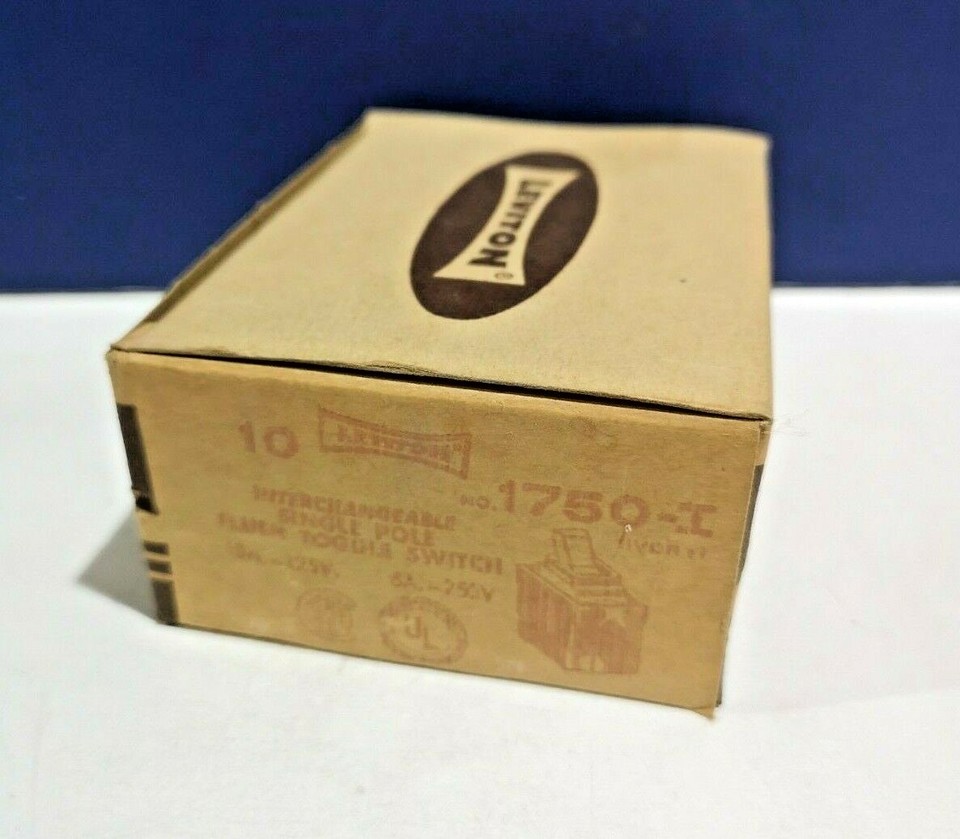 LEVITON IVORY DESPARD Interchangeable SINGLE Pole Toggle Switch NEW ...