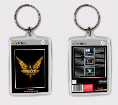 Elite Commodore Amiga Keyring | eBay