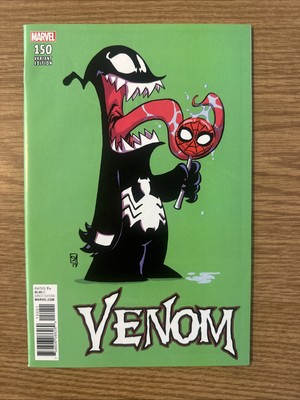Venom #150 Variant Edition-Skottie Young Cover (Marvel Comics July 2017 ...