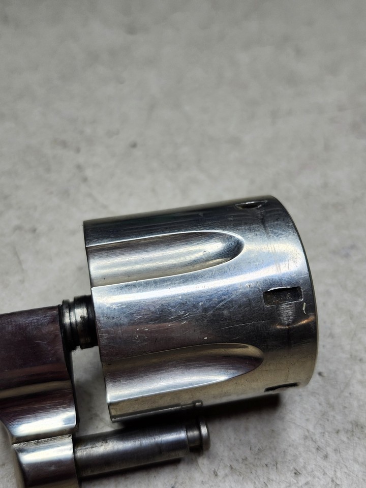 Smith & Wesson N Frame .357 Mag Recessed NICKEL Cylinder & Crane 28 27 ...