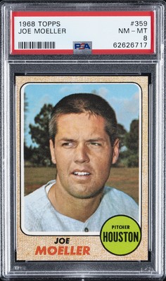 1968 TOPPS #359 JOE MOELLER PSA 8 | eBay