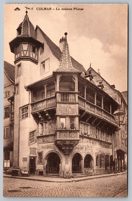 Postcard Colmar - The Pfister House France Vintage H5 | eBay