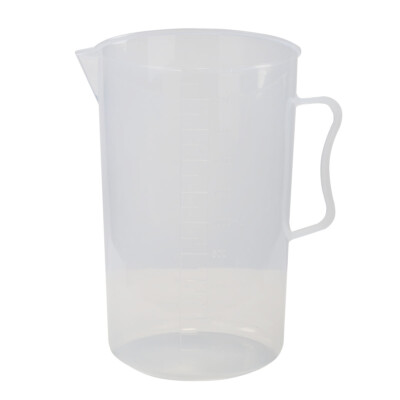 2000ml Clear PP Plastic Graduated Measuring Mixing Cup Jar Cooking ...