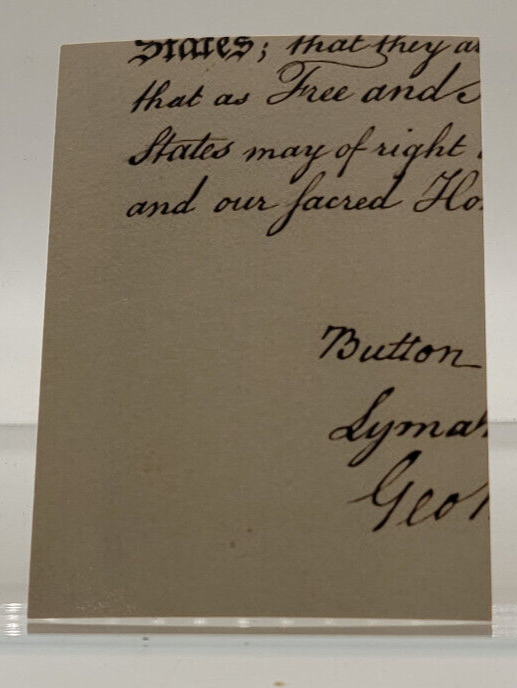 Caesar Rodney - Declaration of Independence, Trading Card, Topps, 2006 ...