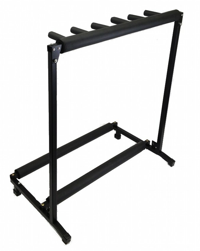 Zenison 5 GUITAR STAND String Instrument Floor Display Rack PADDED ...