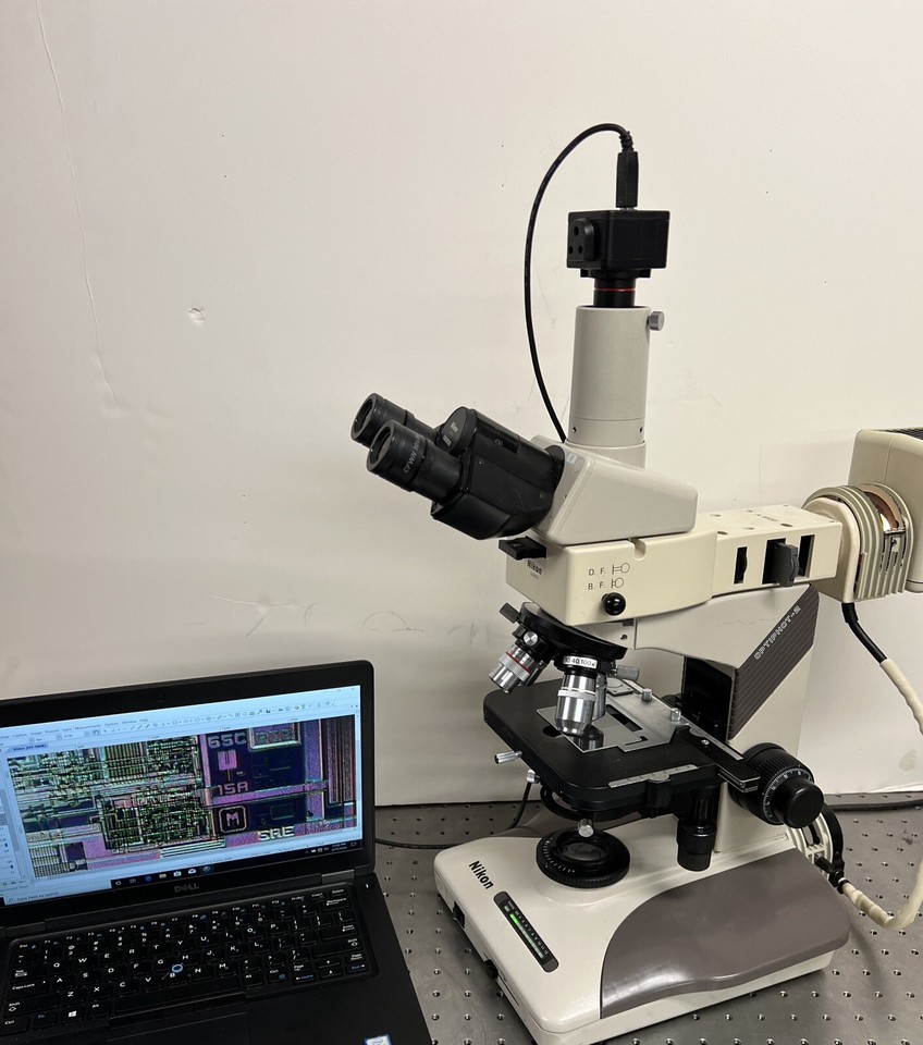 Nikon Optiphot2 Nomarski DIC BF. Optiphot 100 Microscope + 5MP Cam | eBay