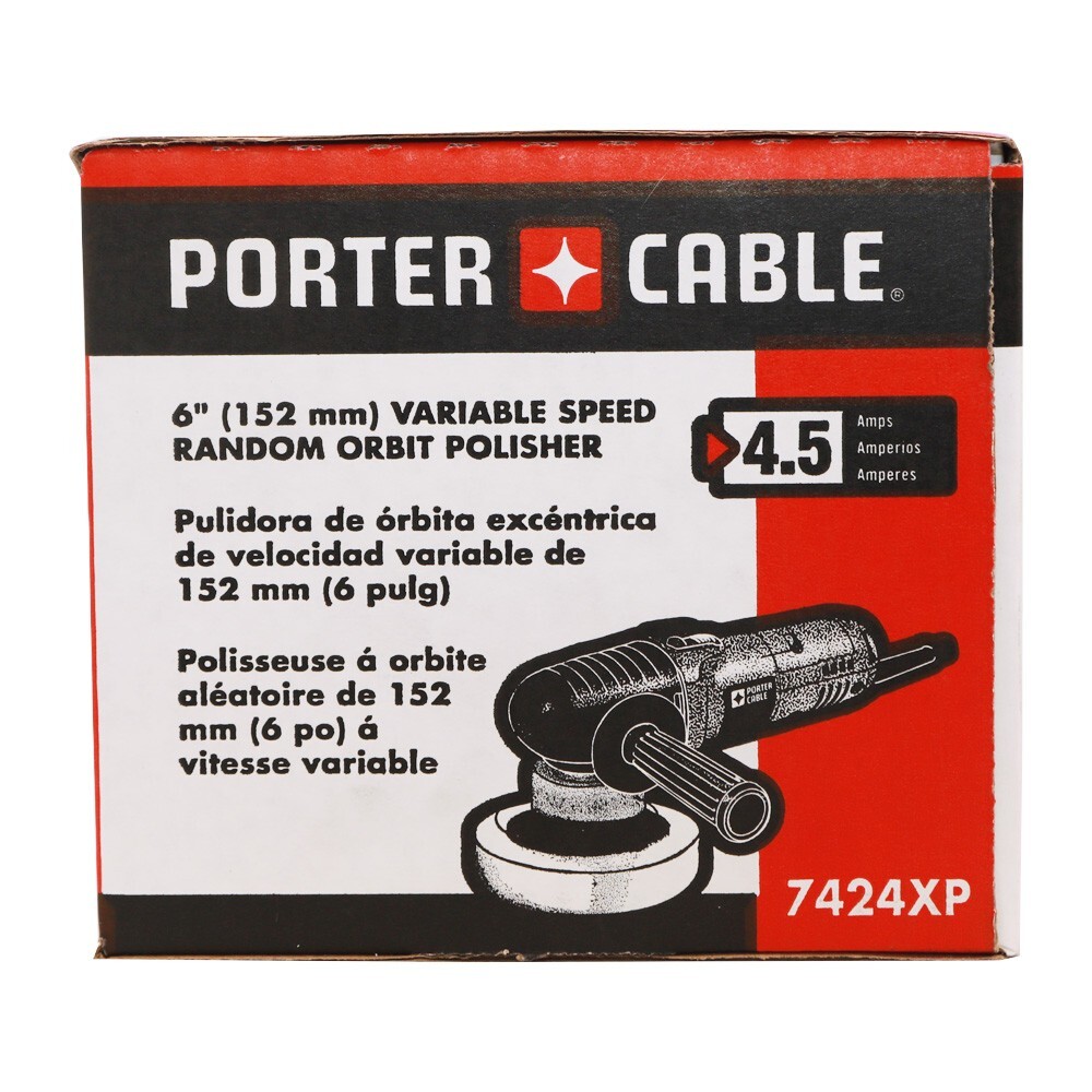 Porter Cable Random Orbital Polisher Swirl Free Variable Speed 6 Inch ...