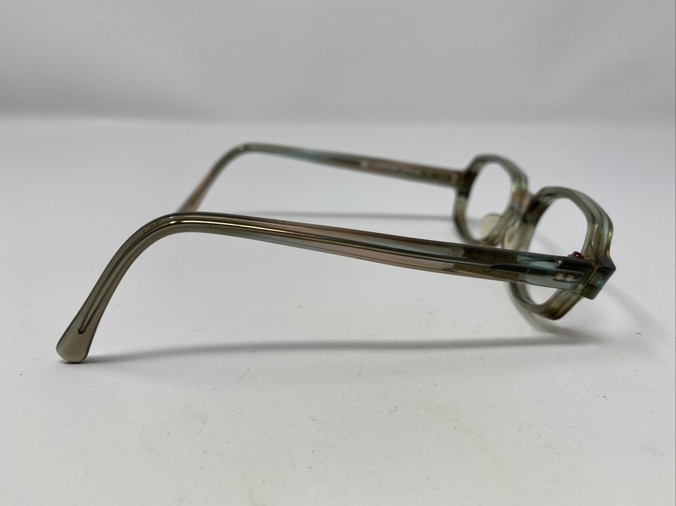 American Optical Eyeglasses Frame 5 F688 Brown Fade Full Rim Plastic ...