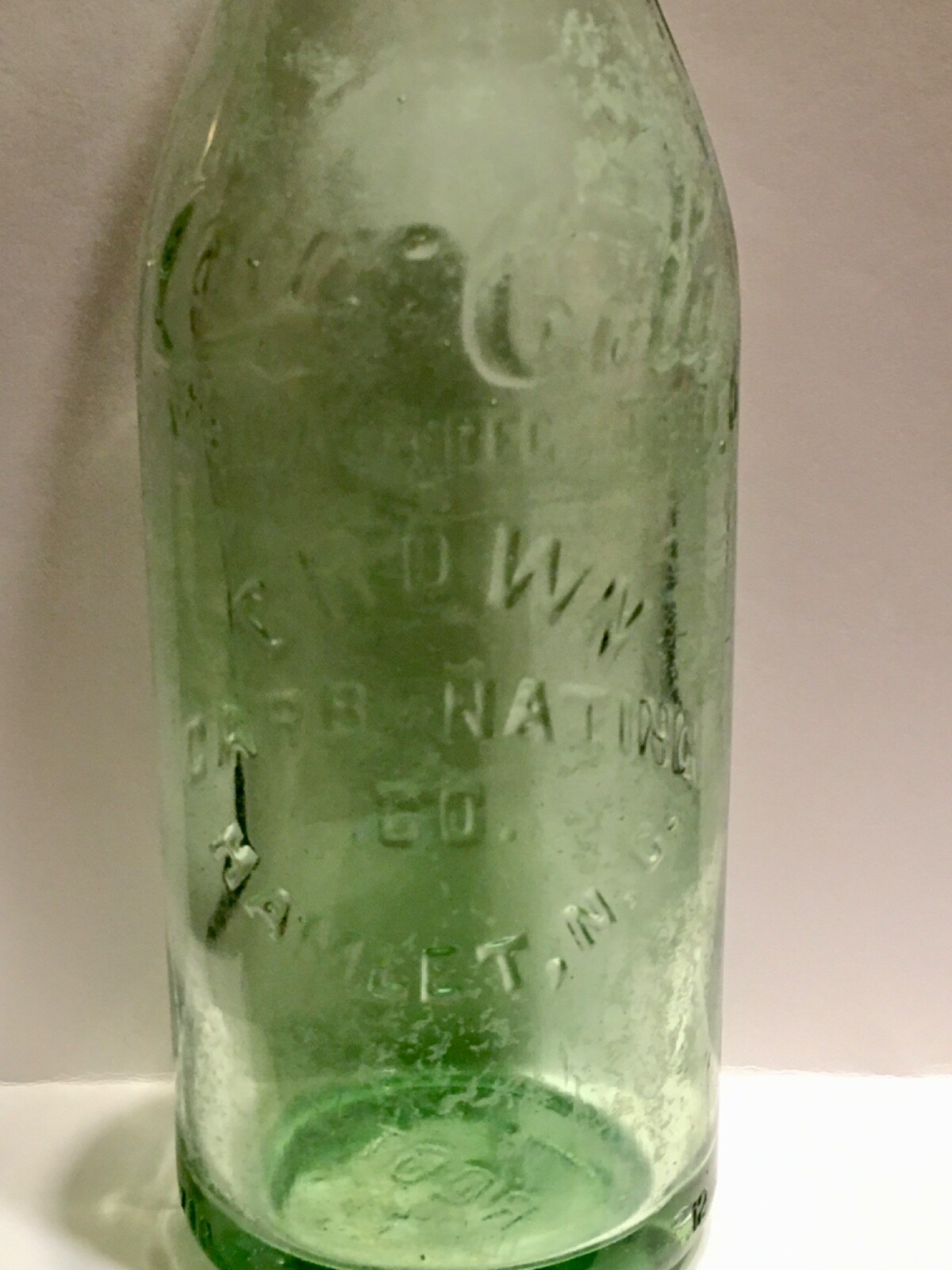 VERY RARE Vintage Early 1900s Straight Sided Coke Bottle Coca Cola ...