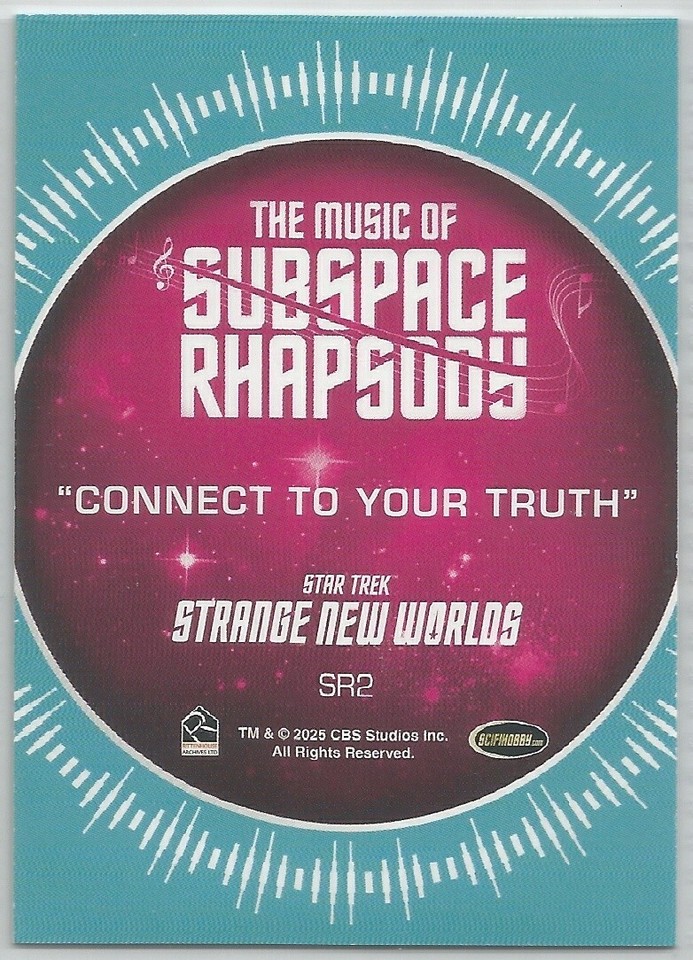 Star Trek Strange New Worlds S2 Trading Cards Subspace Rhapsody SR2 | eBay