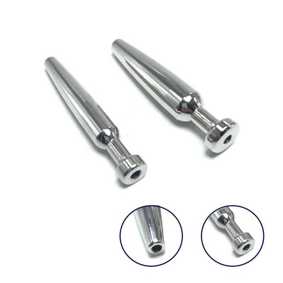 Through-Hole-Stainless Steel Male Penis Enhancer Dilator Plug Urethral ...