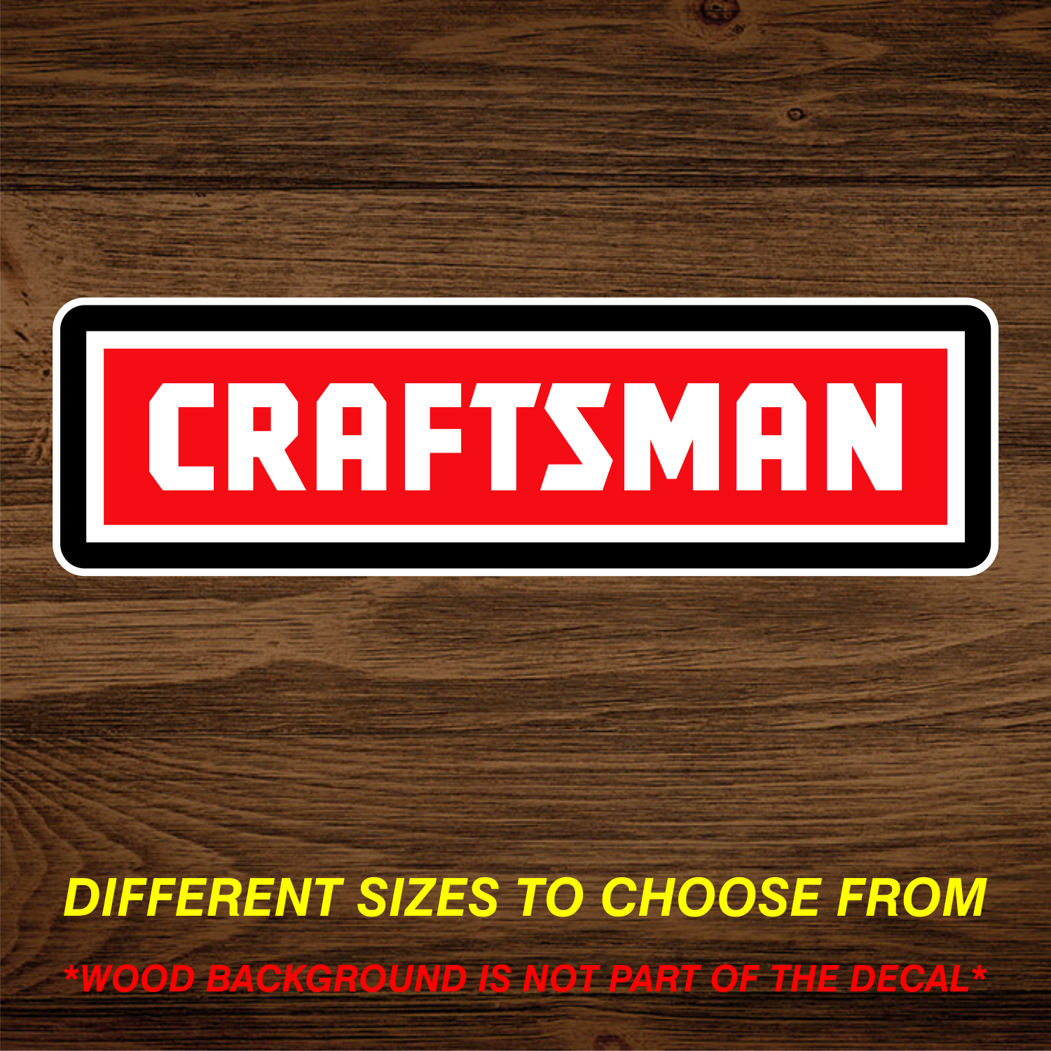 Craftsman Tools Vinyl Decal Sticker Free Shipping | eBay