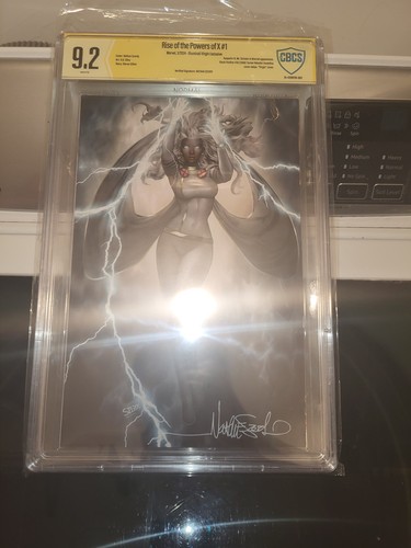 Rise of the Powers of X #1 SIGNED by Nathan Szerdy Virgin Variant Storm ...