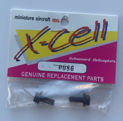 MA0086 Miniature Aircraft USA Xcell RC Heli 5x12 Flanged Bolt New In ...