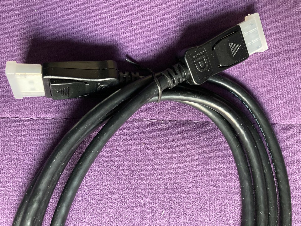 BizLink 6 Feet Black DisplayPort 1.2 Cable (1.8 metre) Male | eBay