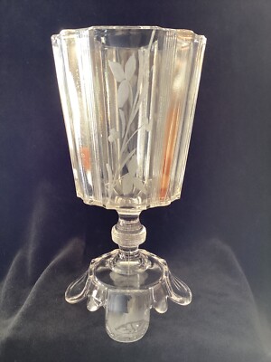 EAPG - Adams & Co. #300 "Clear Ribbon" goblet | eBay