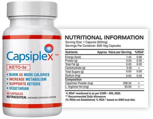 CAPSIPLEX Nutraceuticals KETO5X MEN & WOMEN US SELLER USPS SHIP | eBay