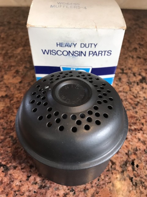 Bolens Gravely Wisconsin Engine Muffler Exhaust WD64S5 Cub Cadet ...