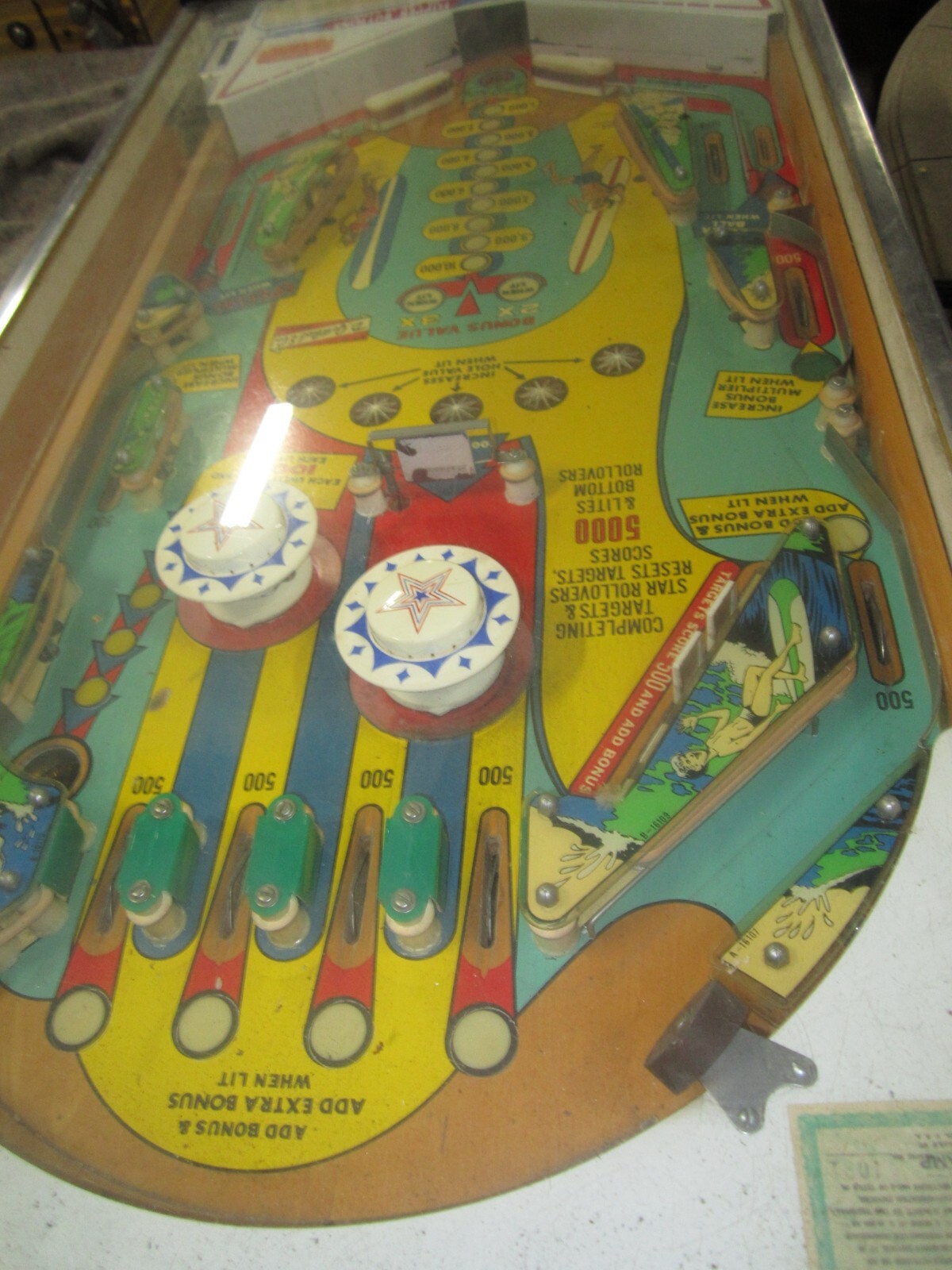 surf champ pinball or surfer | eBay