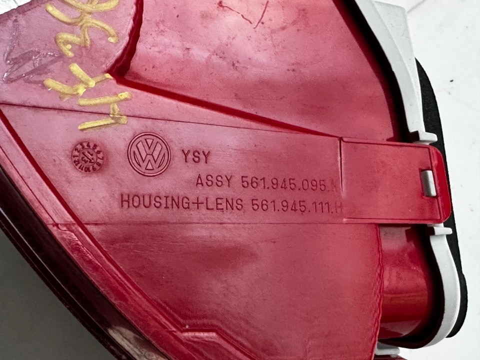 2012 - 2015 VW Passat Drivers Left Side Rear Tail Light Lamp 561945095H ...