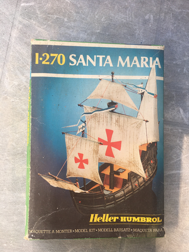 Rare - SANTA MARIA Kit Heller n°80004 Echelle 1/270 | eBay