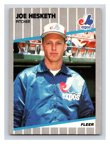 1989 Fleer #378 Joe Hesketh Mint+ | eBay
