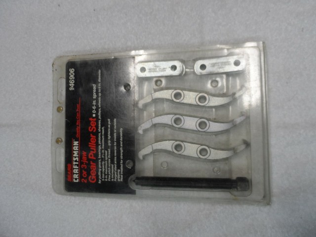 Craftsman 2-3 Jaw 5 Ton Gear Puller Made in USA - Part # 46906 for sale ...
