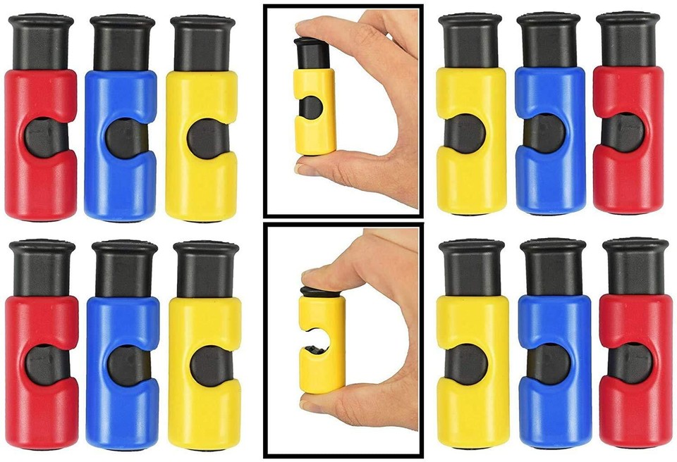12Pcs Squeeze and Lock Bread Bag Clips Non-Slip Cinch Grip Sealer Food ...