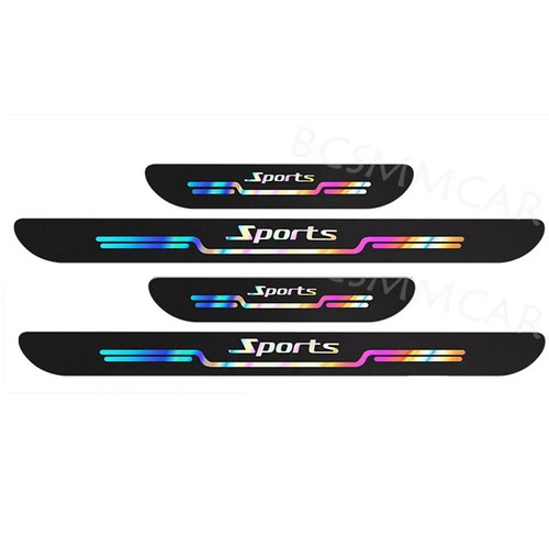 Car Front Rear Door Sill Scuff Guard Cover Guards Edge Threshold ...