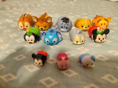 Disney TSUM TSUM Lot Of 12 Vinyl Figures Large Medium Small | eBay