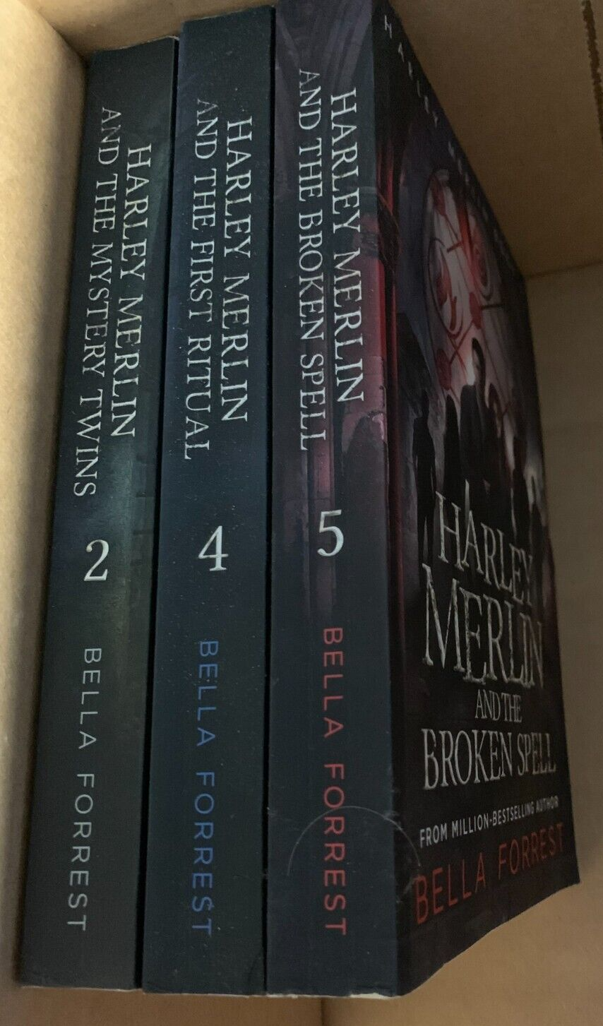 Harley Merlin 3-book lot 2 4 5: Finch Merlin | eBay