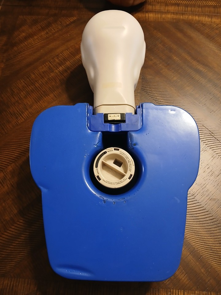 PROMPT CPR Training Manikins Blue Practice Dummy Original Box EMT | eBay
