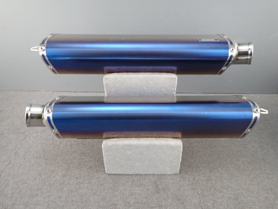 Marmitta di scarico slip-on Yoshimura Tri Oval Titanium Hayabusa ...