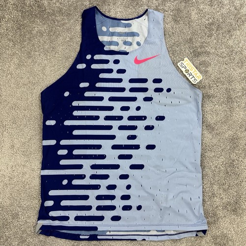 Nike Pro Elite Running Singlet Mens Large Made In USA 2023 Distance DR4846-455 | eBay