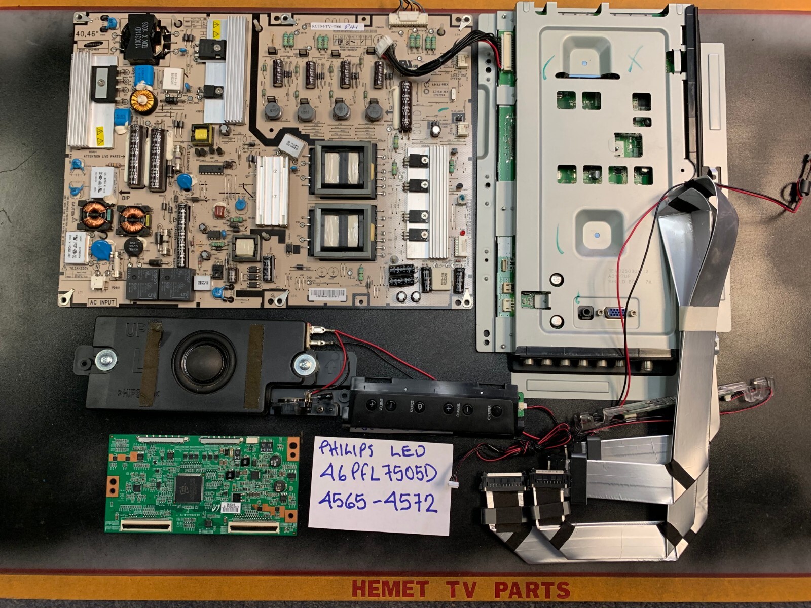 PHILIPS LED 46PFL7505D/F7 REPAIR KIT | eBay