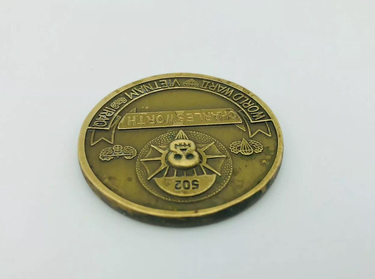 101st ABN Div., 502nd “Strike” Infantry Regiment Challenge Coin ...