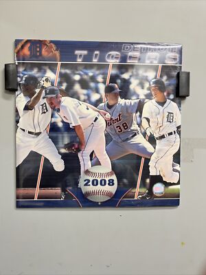 Detroit Tiger’s 12 X 12 2008 Wall Calendar By Turner | eBay