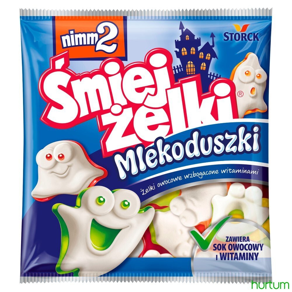 4x STORCS Nimm2 Śmiejżelki Mlekoduszki Milk Fruit Gums Enriched Vitamin ...