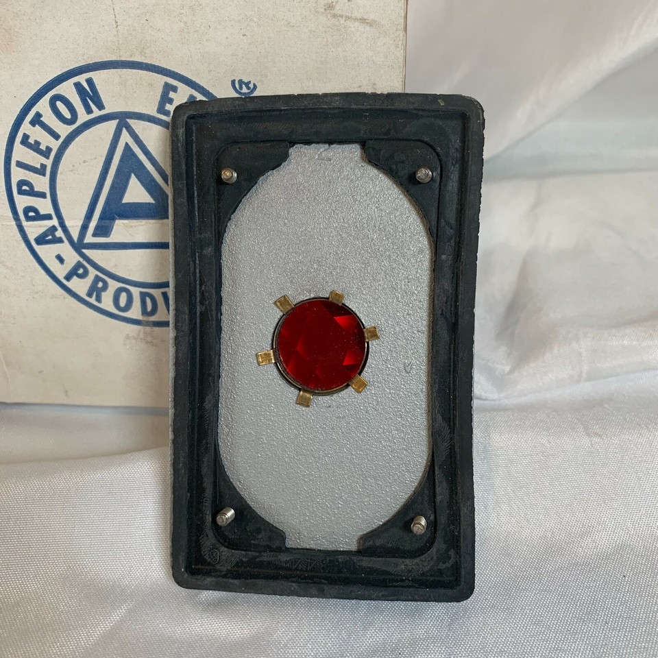 Appleton Electric FSK-1J-C Weatherproof Cover Red Jewel Cast Cover ...
