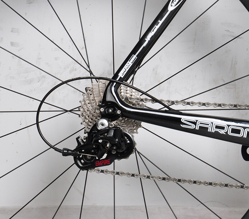 56cm AERO Carbon Full bicycle Road bike frame 700C Alloy Wheel Clincher ...