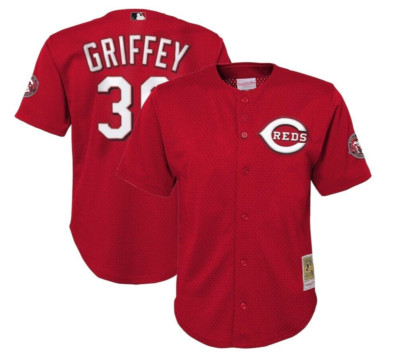 Mitchell & Ness Cincinnati Reds #30 Baseball Jersey New Mens Sizes MSRP ...