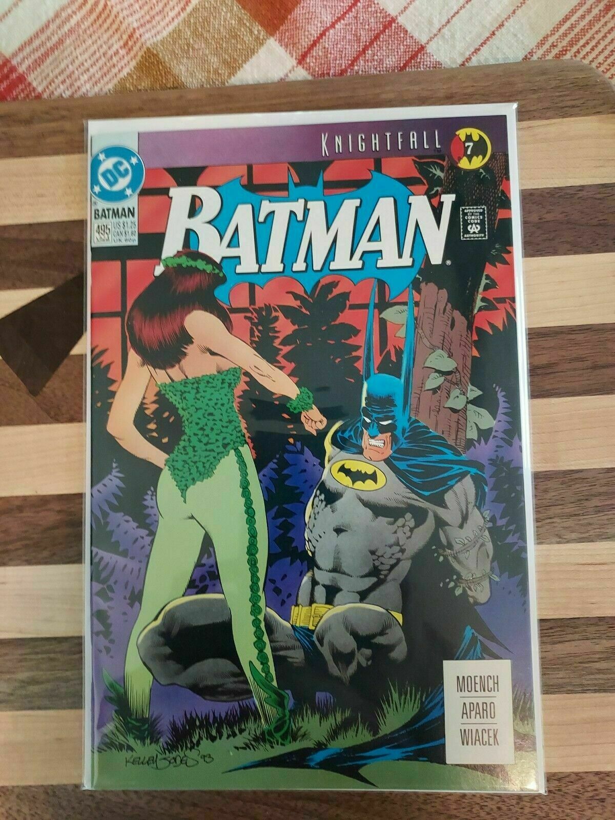 Batman Knightfall Lot 497, 492 N Mint 3rd Printing, 493 2nd, 494, 496 ...