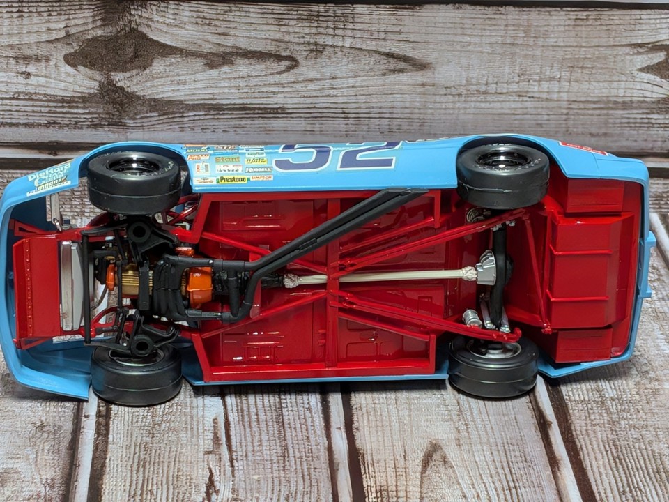 Jimmy Means Pontiac #52 Alka Seltzer NASCAR Plastic Model Car Built | eBay