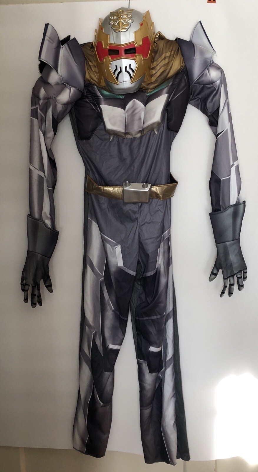 Power Rangers Megaforce Robo Knight Muscle Kids Costu… - Gem