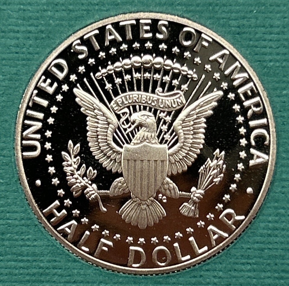 1997 S PROOF CLAD KENNEDY HALF DOLLAR FROM PROOF SET WITH FREE SHIPPING | eBay