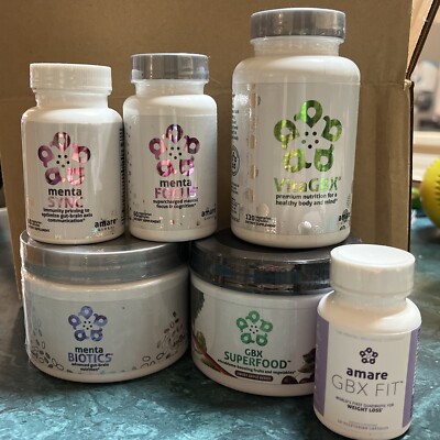 Amare Global Fundaments Pack With GBX Fit, VitaGBX, Superfoods | eBay
