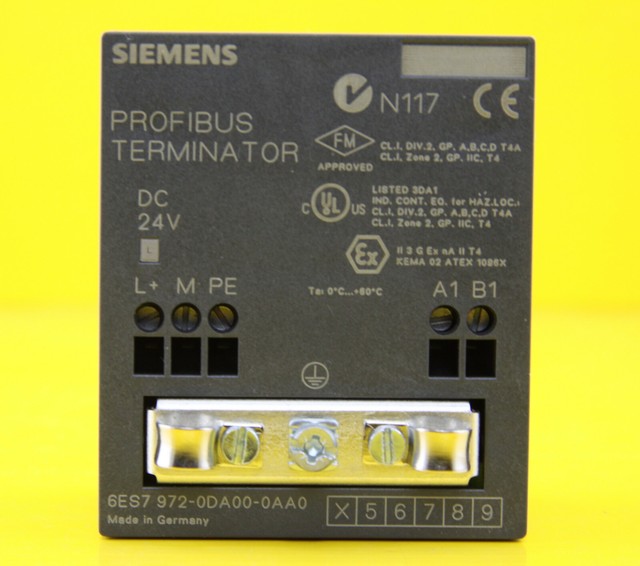 Siemens 6es7 972-0da00-0aa0 Profibus Terminator 2pcs for sale online | eBay