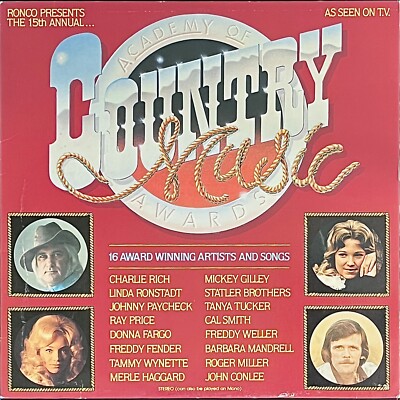 Various – (Ronco Presents) 15th Anniversary Country Music Awards (P ...